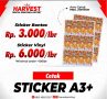 Promo Cetak Stiker Meteran Besar Harga Murah Indoor dan Outdoor