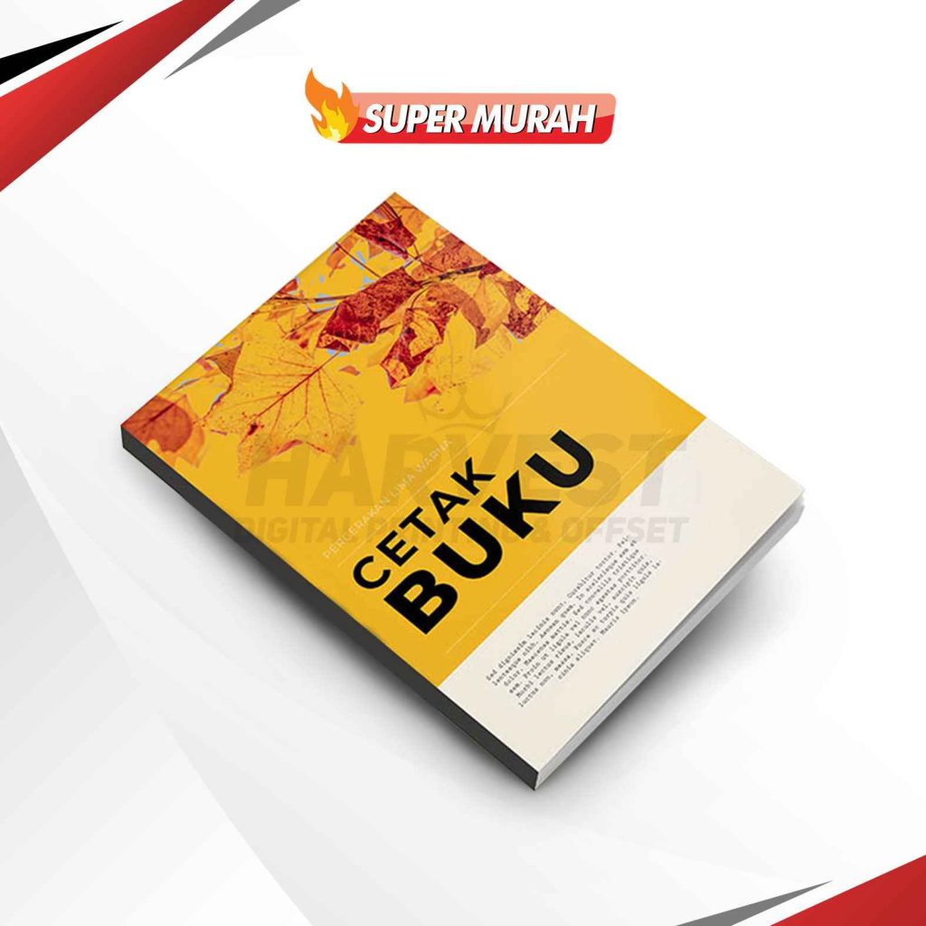 Percetakan Buku di Surabaya Murah dan Lengkap – Printing Harvest