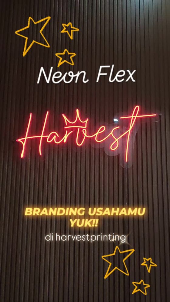 Jasa Pembuatan Neon Flex Custom Surabaya Hemat Listrik dan Awet